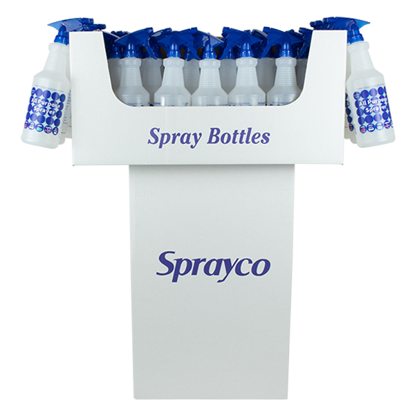 DLV32: 32 oz. All Purpose Sprayer Floor Stand Display | Sprayco